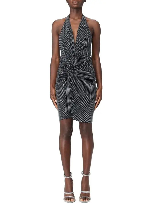Alexandre Vauthier Embellished Halterneck Mini Dress - Blue
