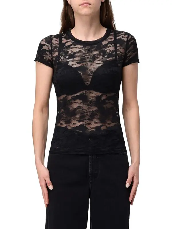 DIESEL® Lace T-shirt - Black