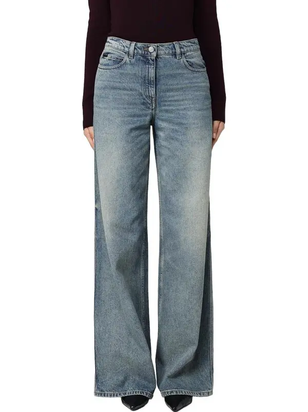 COURREGES Wide Leg Jeans - Blue