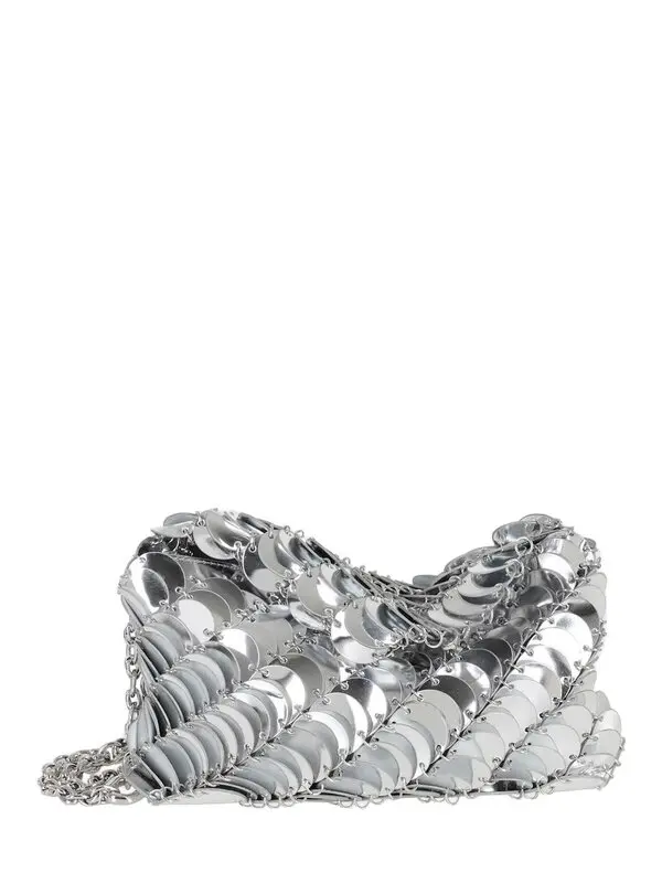 Rabanne Tone Chainmail Clutch - Silver