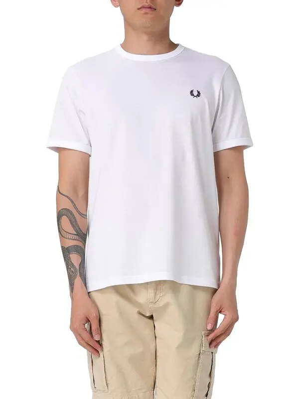 Fred Perry T-shirt Colour - White