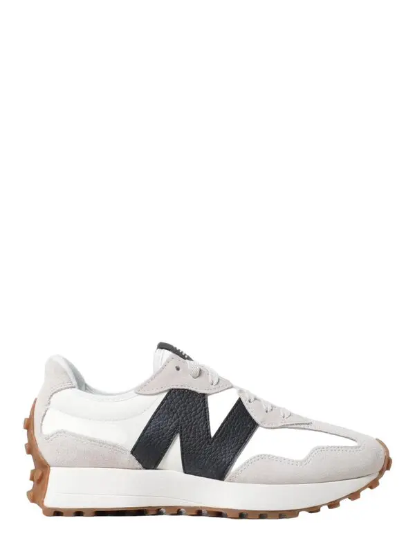 NEW BALANCE 327 Mesh And Suede Sneakers - White