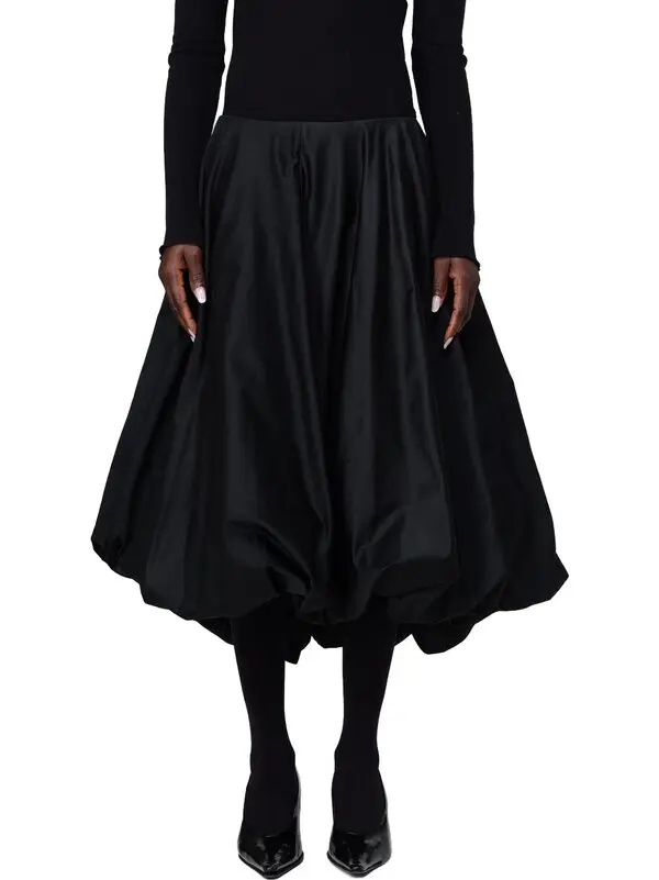 Balenciaga Blend Balloon Skirt - Black