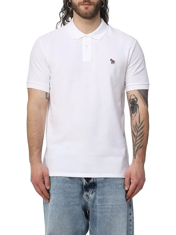 Paul Smith Polo Shirt Colour - White