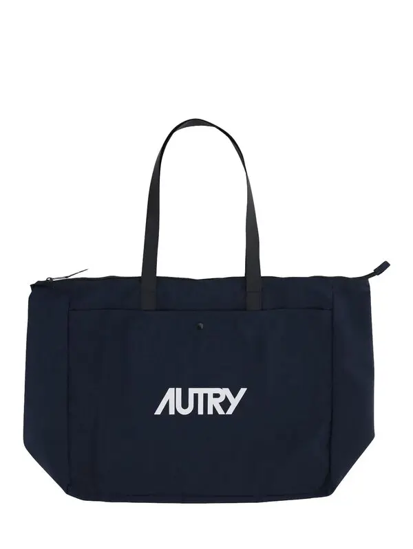 AUTRY Nylon Tote Bag - Black