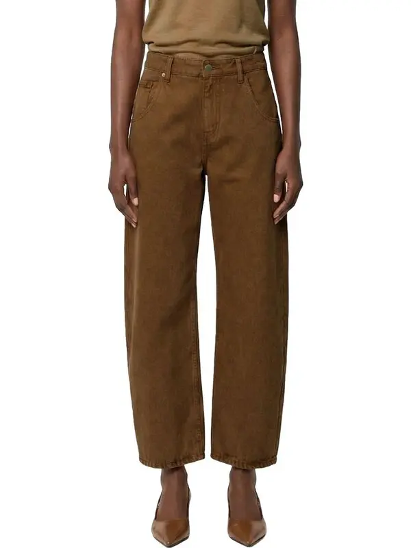 Jacob Cohen Cotton Denim Baggy Jeans - Brown