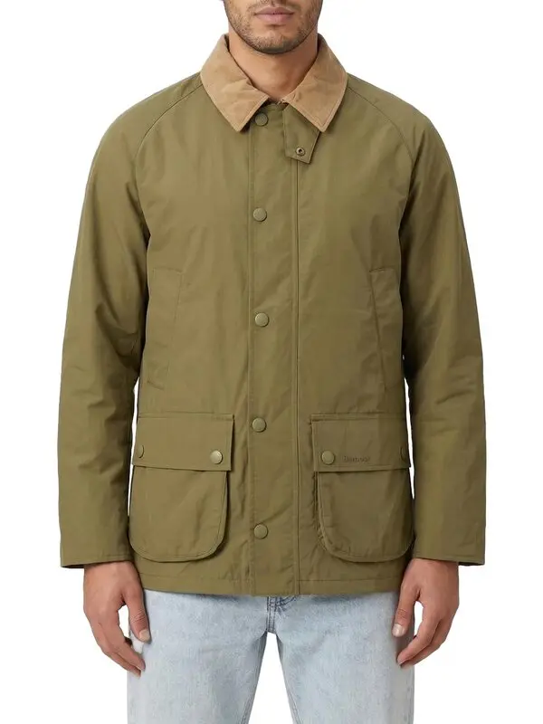Barbour Ashby Jacket In Water-repellent Technical Fabric - Olive