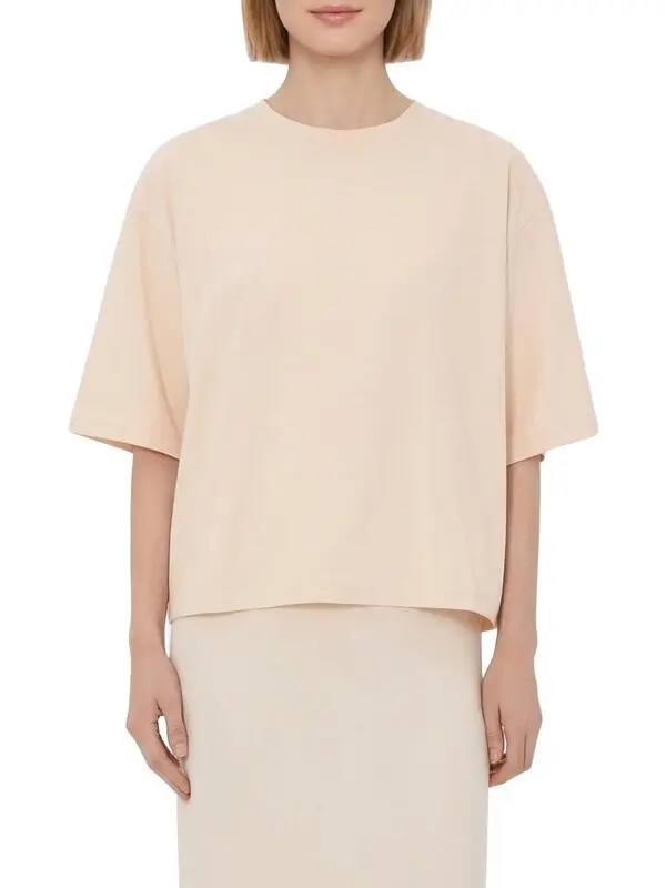 Loulou De Saison Crewneck T-shirt - Cream