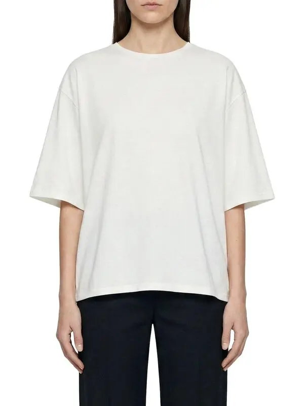Loulou De Saison Crewneck T-shirt - White