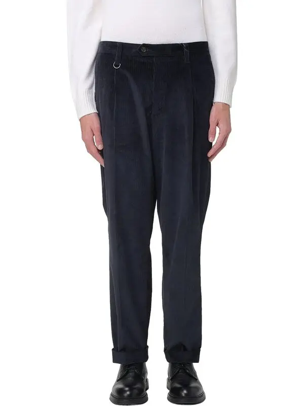PAOLO PECORA Trousers Colour - Blue