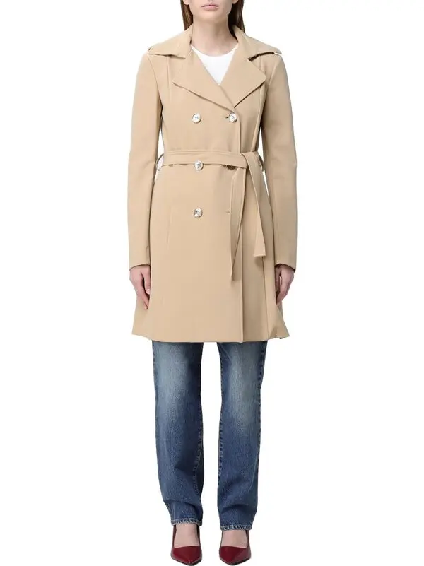 Patrizia Pepe Doublebreasted Trench Coat - Beige