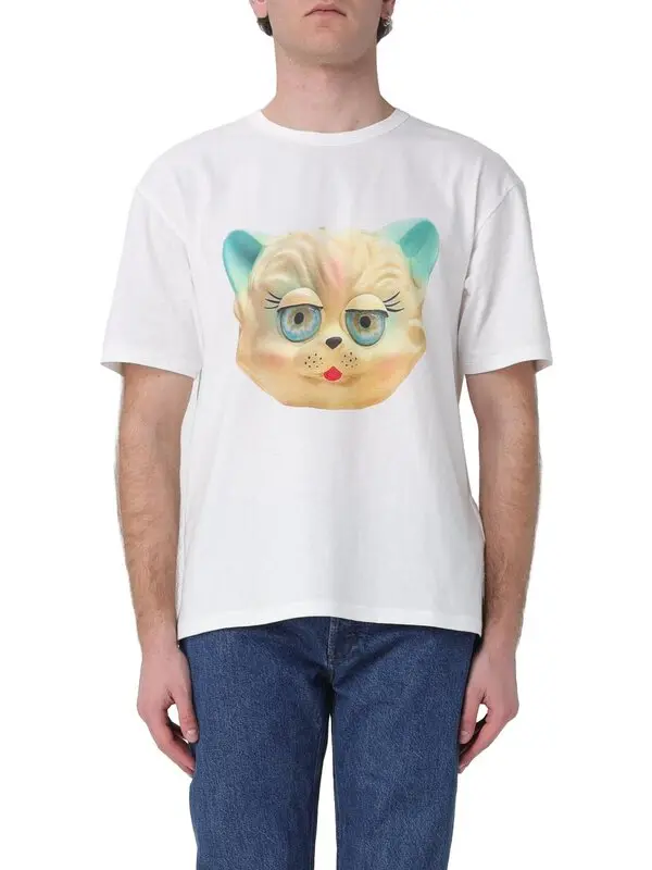 Valentino Garavani Printed Cotton T-shirt - Ivory