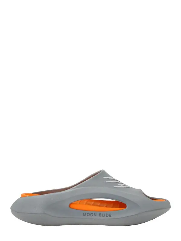 PLEIN SPORT Rubber Slides With Abstract Pattern - Orange