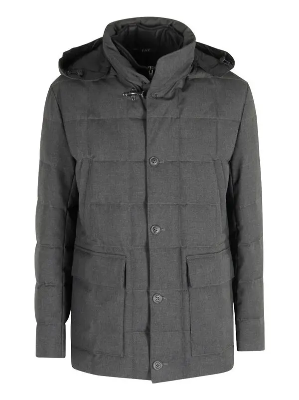 FAY Jacket Colour - Grey