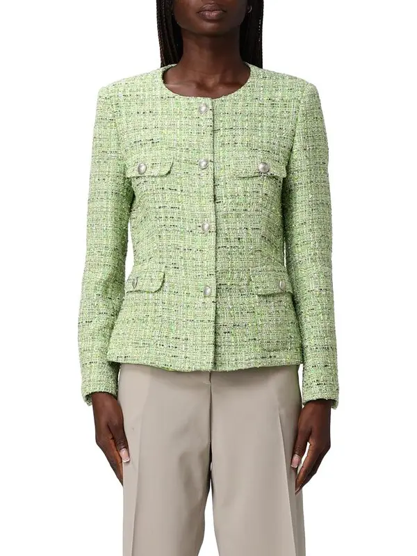 Tagliatore Tweed Blazer - Green