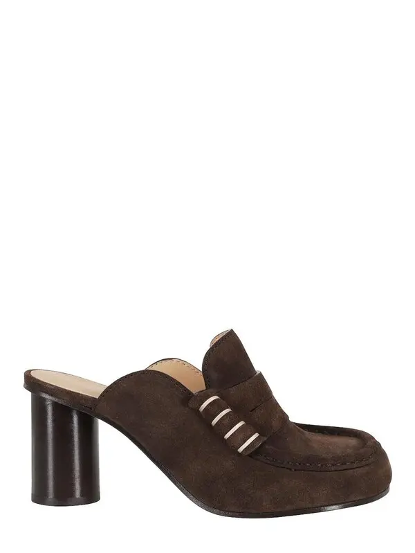 JW Anderson Heeled Mules - Brown