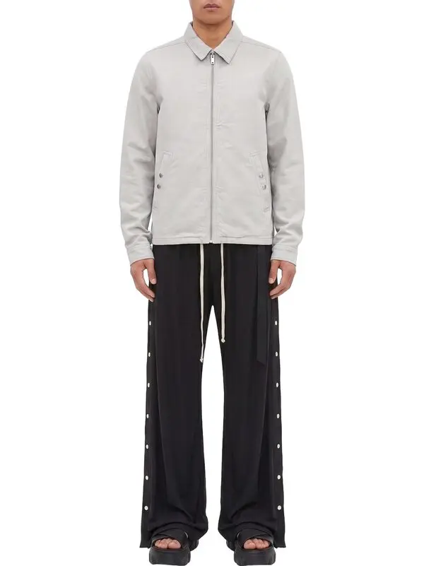 Rick Owens Cotton Shirt Jacket - Beige