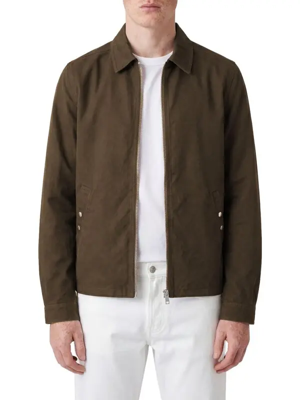 Rick Owens Cotton Shirt Jacket - Dust