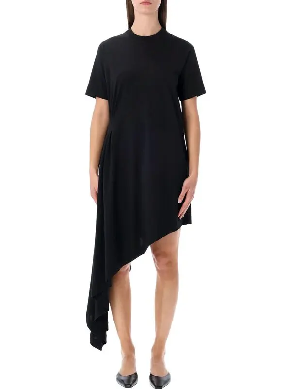 LOU LOU STUDIO Asymmetrical Dress - Black