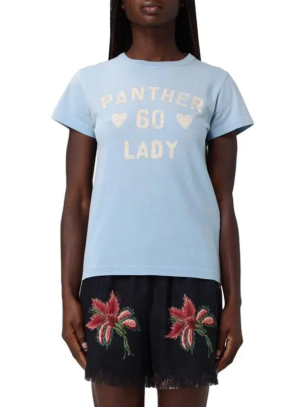 Valentino Garavani Cotton T-shirt With Logo Print - Grey