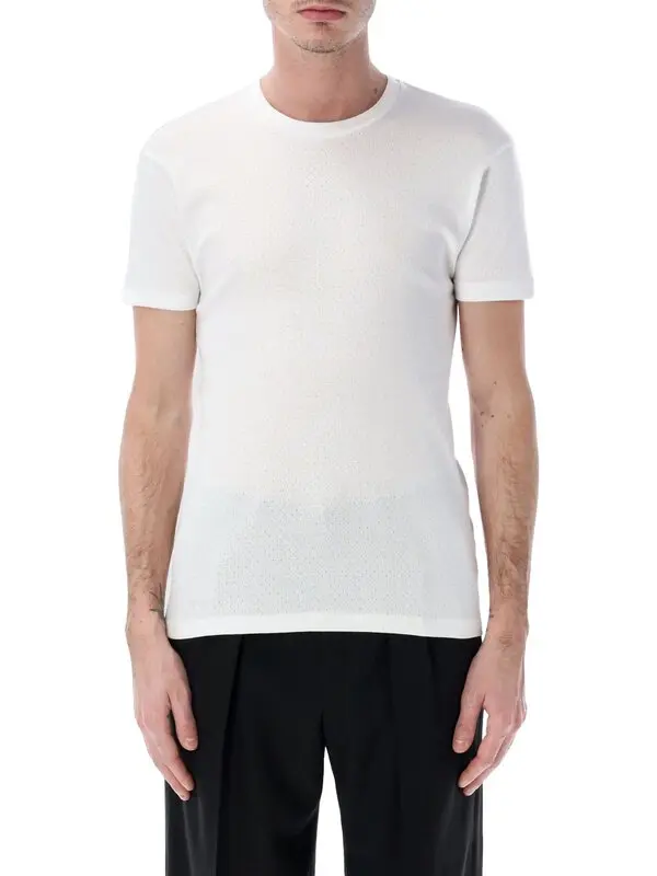 TOM FORD Basic Cotton T-shirt - White