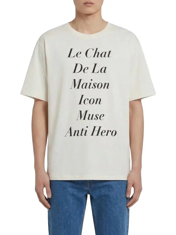 Valentino Garavani Printed Cotton T-shirt - White