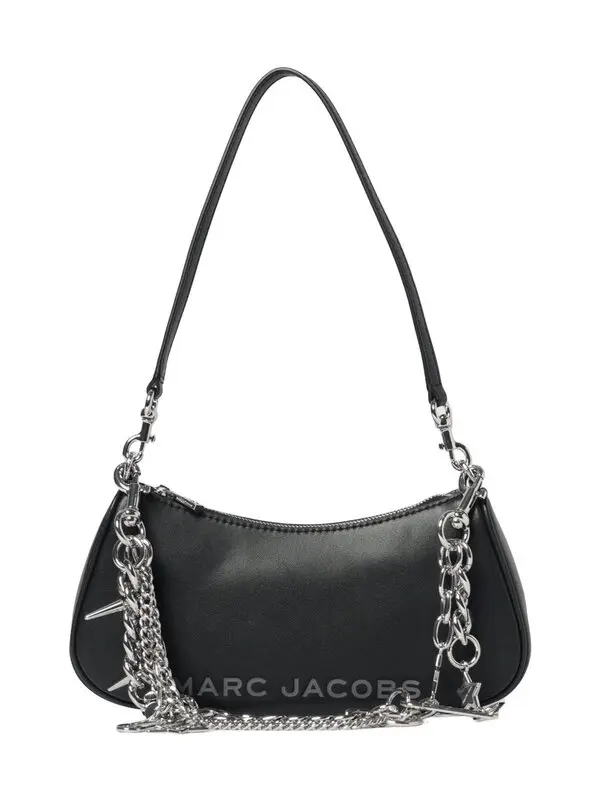Marc Jacobs Shoulder Bag With Chain Strap - Black