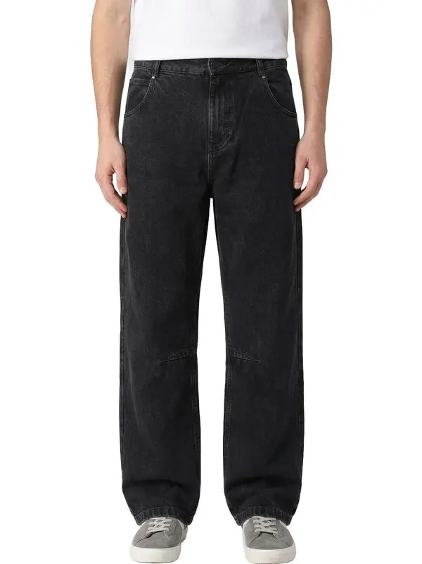 ENTIRE STUDIOS Gem Wide Leg Denim Jeans - Black