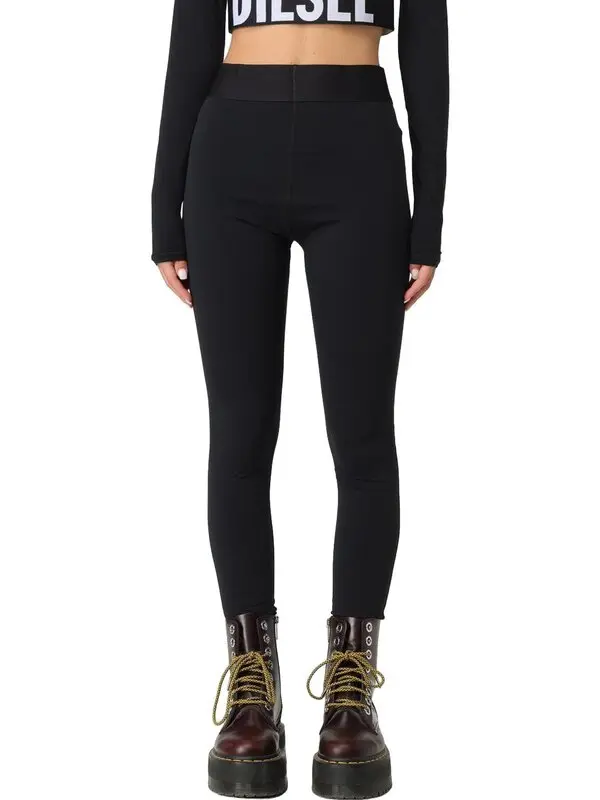DIESEL® Logo Waist Leggings - Black
