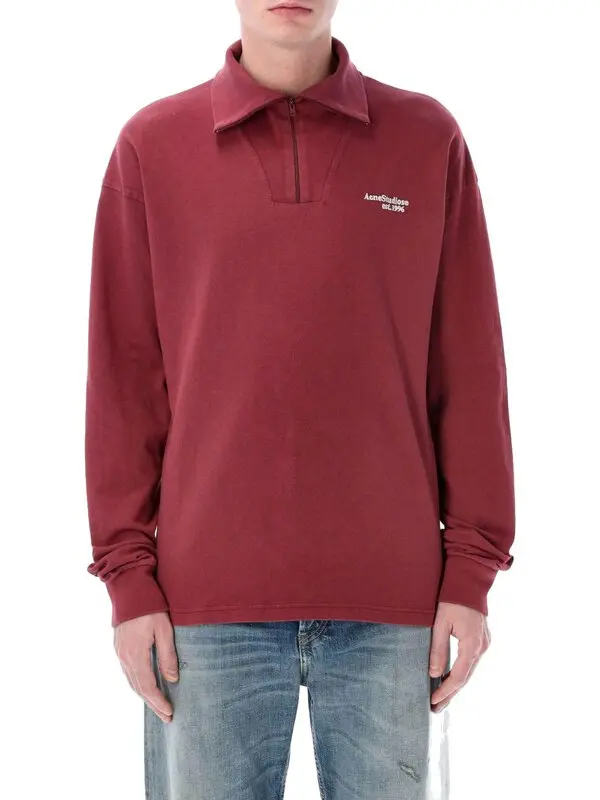 Acne Studios Logo Sweatshirt - Brown