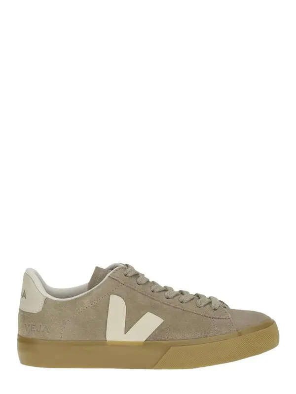 VEJA Campo O.t. Suede Low Top Sneakers - Beige