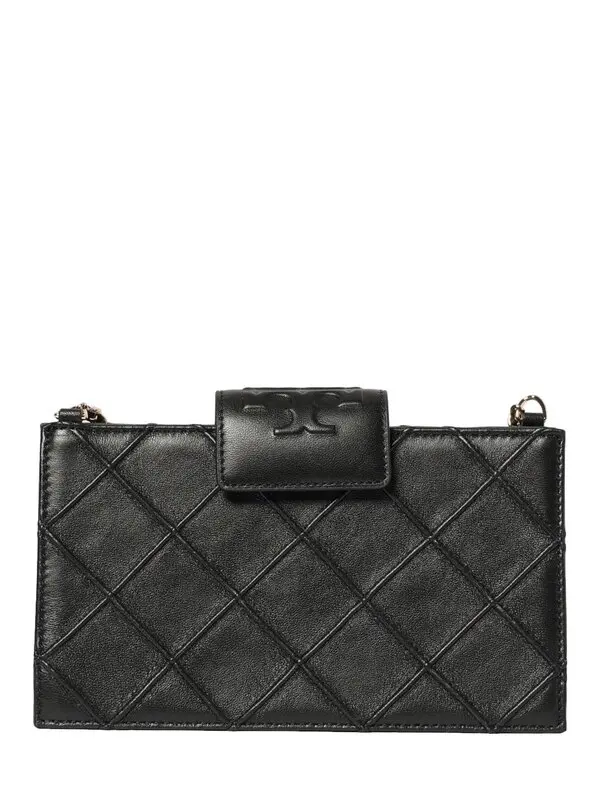 Tory Burch Quilted Leather Bag - Black