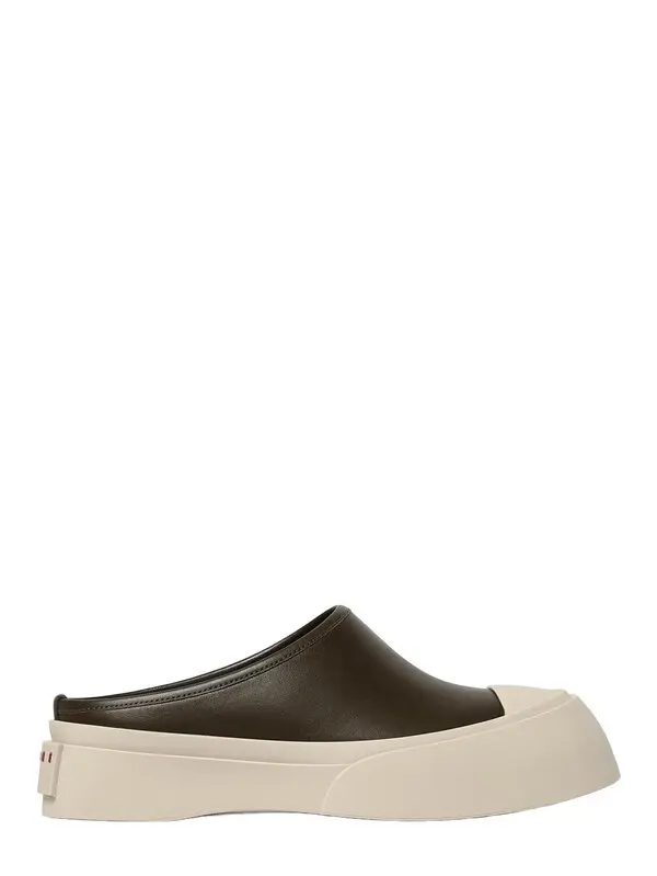 Marni Mule Clogs - Sage
