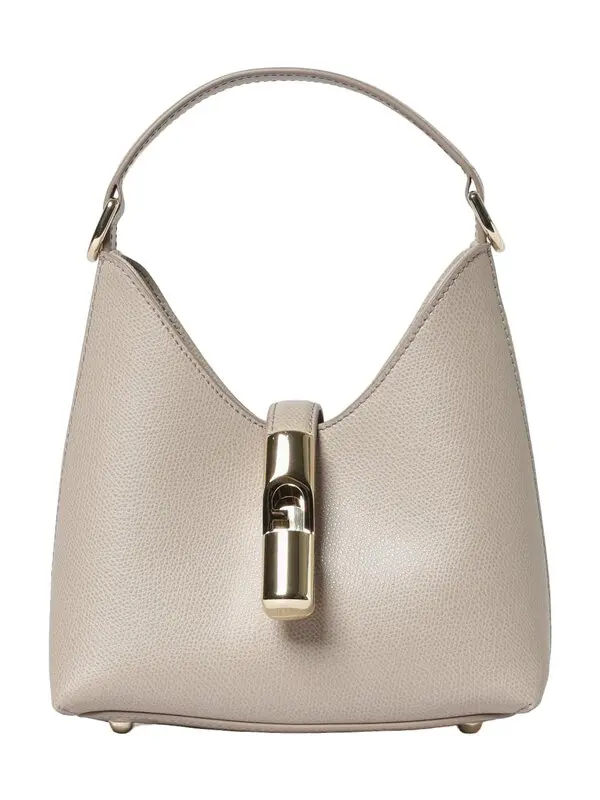 Furla Mini Bag With Clasp Closure - Grey