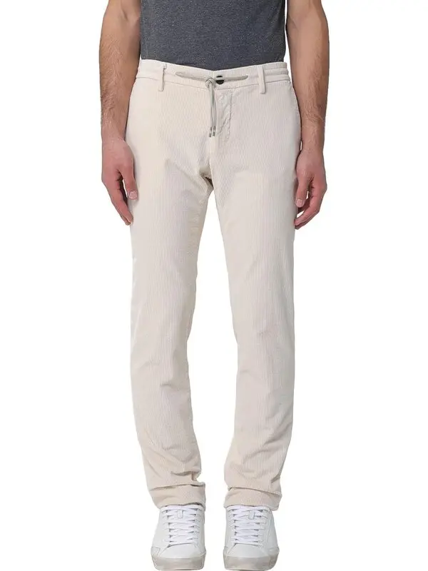 MASON'S Corduroy Trousers - White