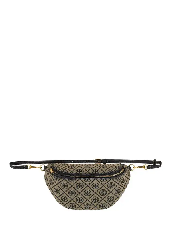 Tory Burch Monogrammed Belt Bag - Beige