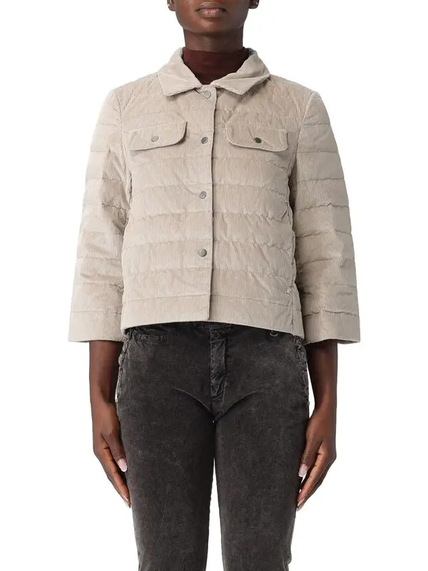 MASON'S Quilted Corduroy Jacket - Beige