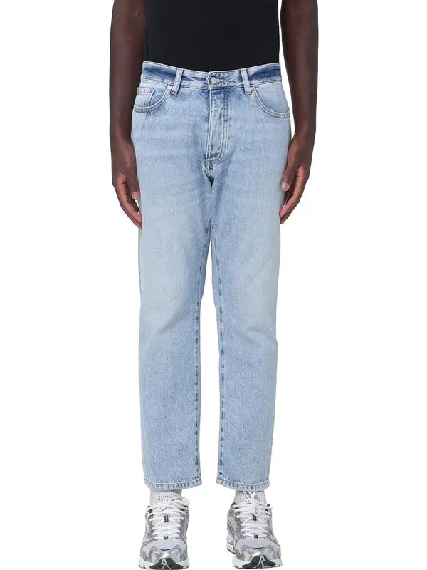 ICON DENIM LOS ANGELES Straight Leg Jeans - Stone Washed