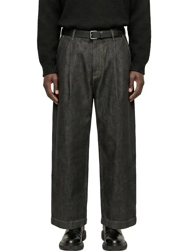 Studio Nicholson Wide-leg Denim Jeans - Black