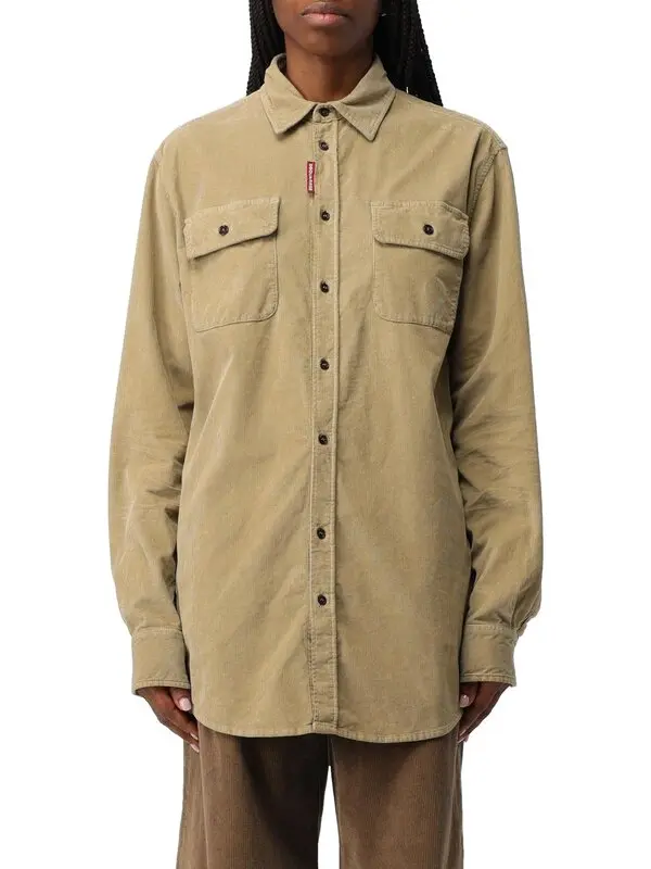 Dsquared2 Corduroy Shirt - Beige