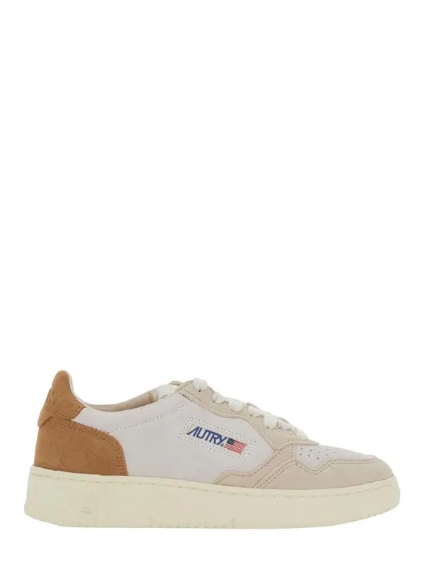 AUTRY Low Top Trainers - Camel