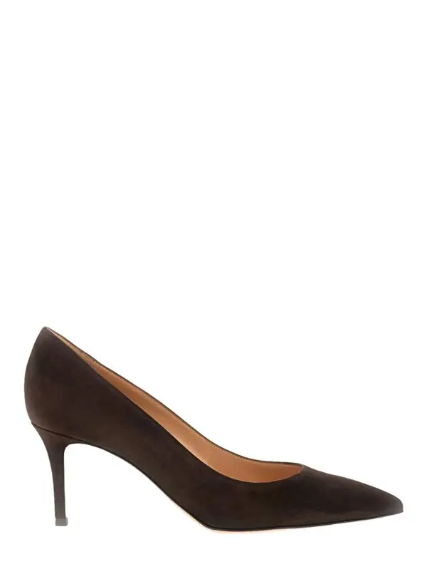 GIANVITO ROSSI High Heel Pumps - Coffee