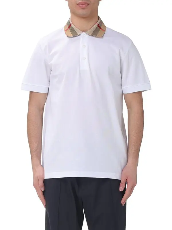 Burberry Polo Shirt Colour - White