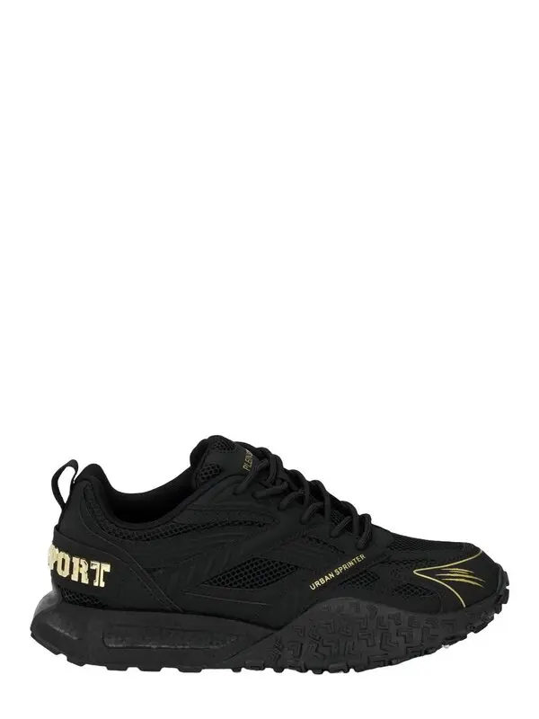 PLEIN SPORT Urban Sprinter Low Top Sneakers - Black 1