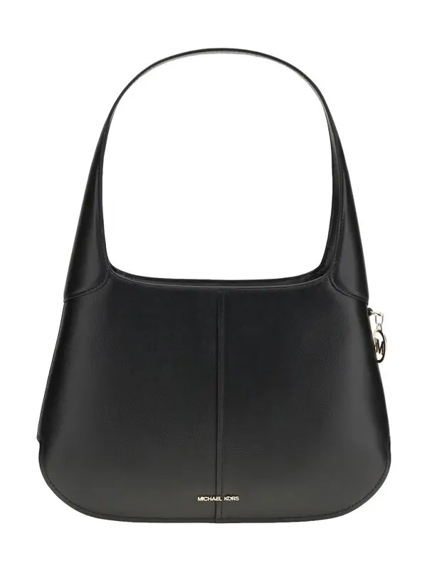 Michael Kors Alice Calf Leather Shoulder Bag - Black