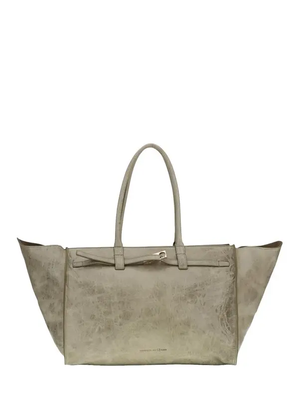 Benedetta Bruzziches Mame Suede Shoulder Bag - Brown