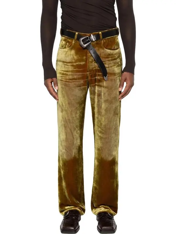 MAGLIANO Flattone Straight Laser Viscose And Silk Jeans - Grey