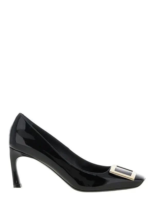ROGER VIVIER Buckled Court Shoes - Black