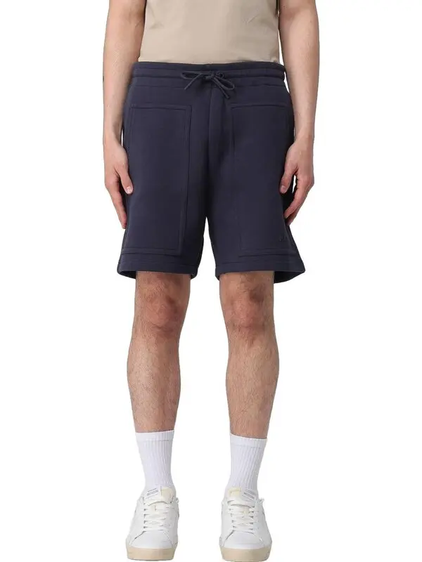 Mackage Cotton Blend Jogging Shorts - Blue