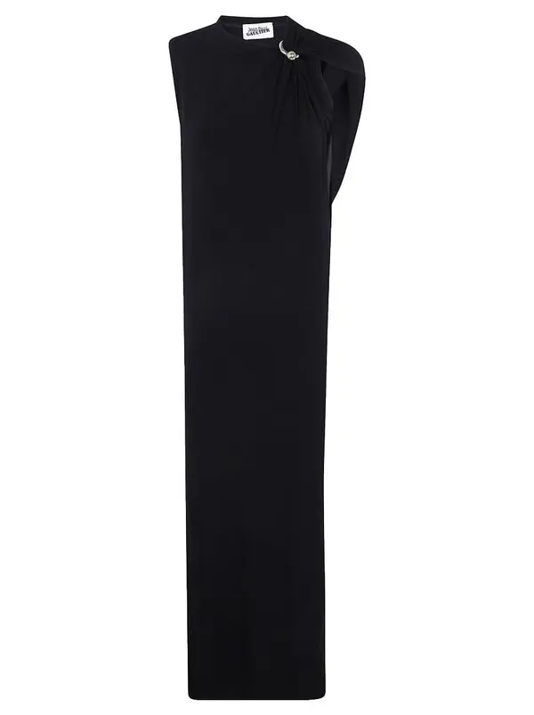 JEAN PAUL GAULTIER Draped Dress - Black